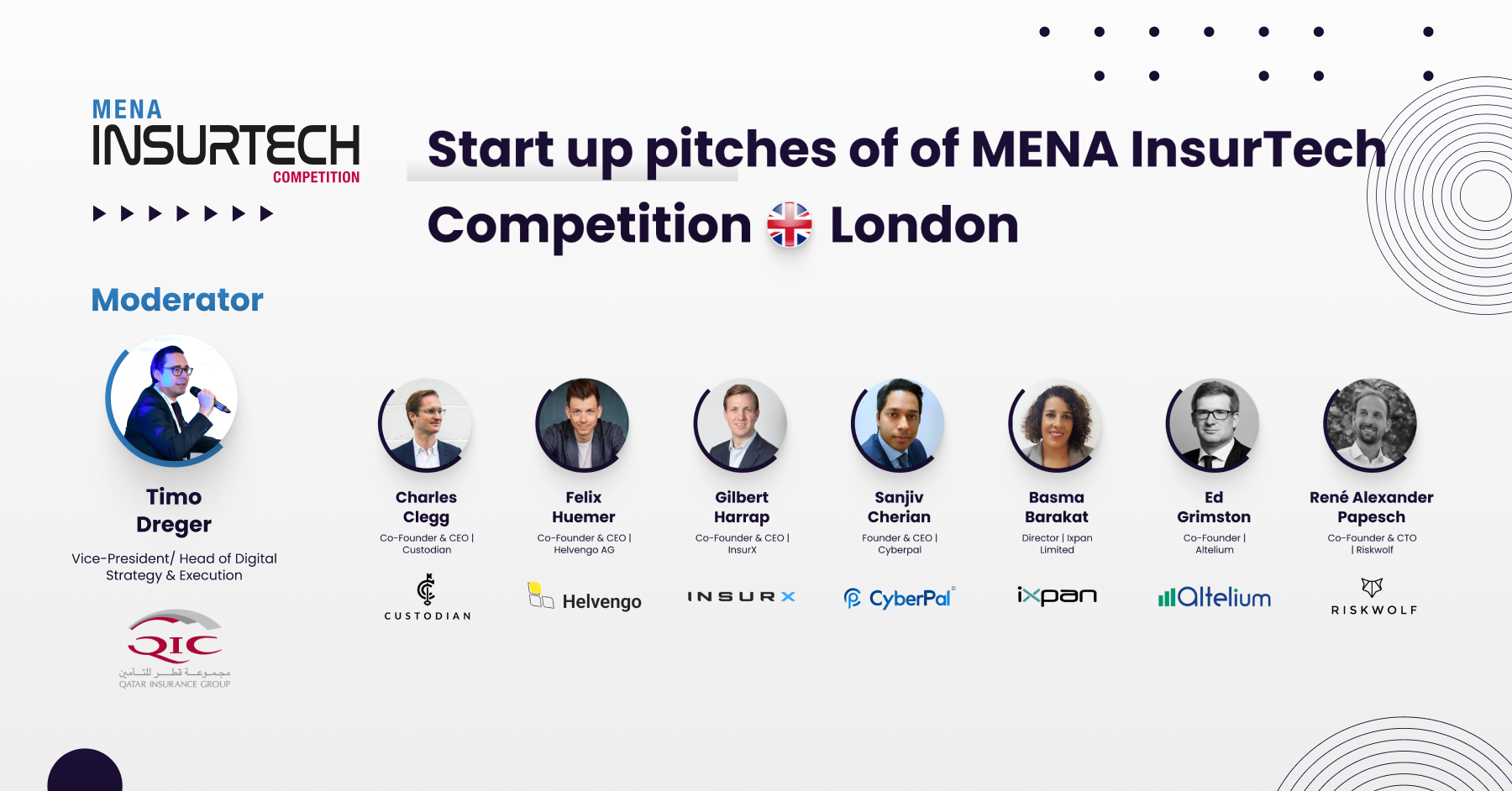 London Insurtech Startup Competition 2023 - MENA InsurTech